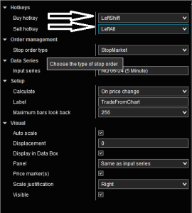 Trade From Chart Free Indicator